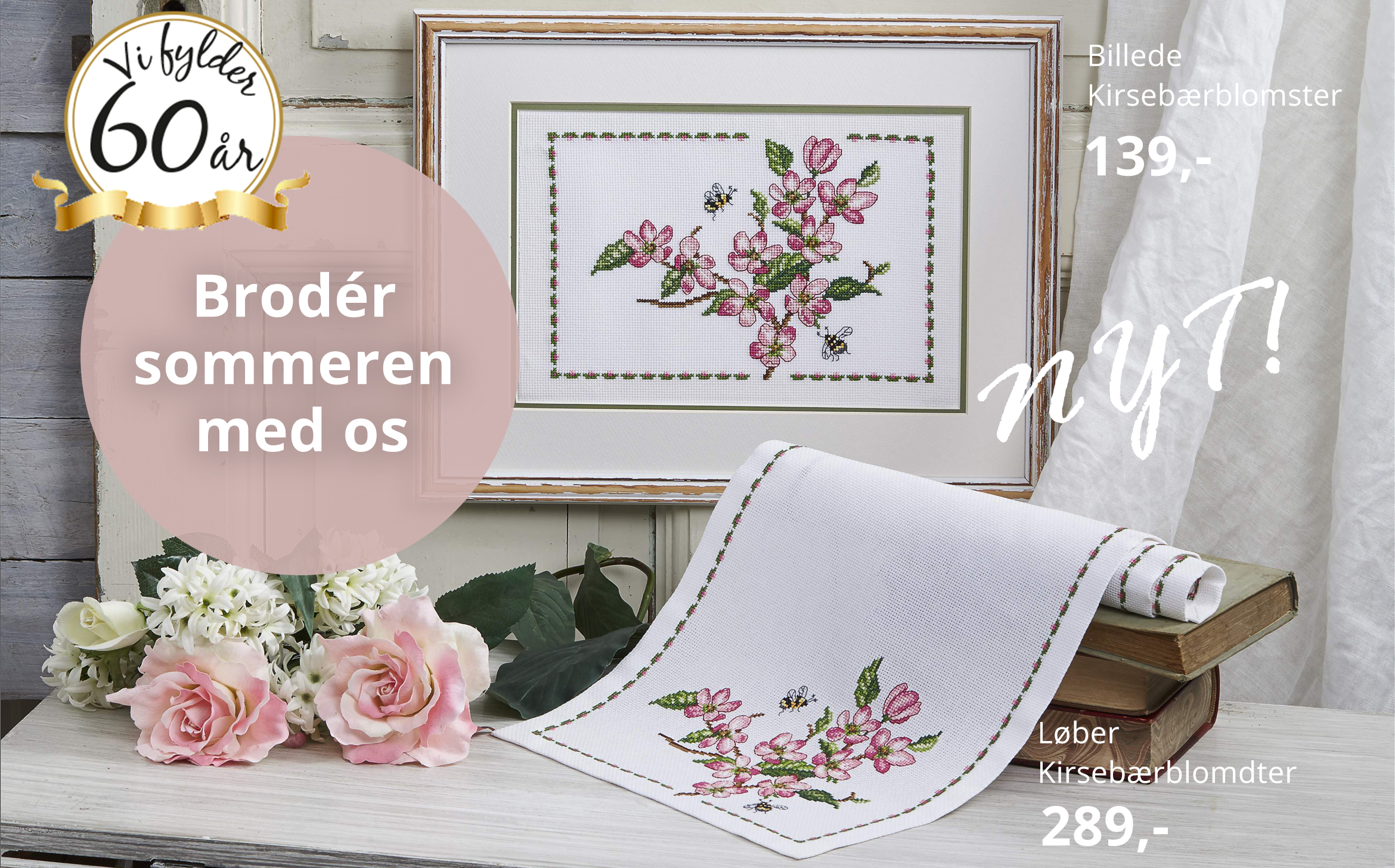 Køb broderi og garn på nettet | Hardanger, DMC Garn, Broderigarn ...